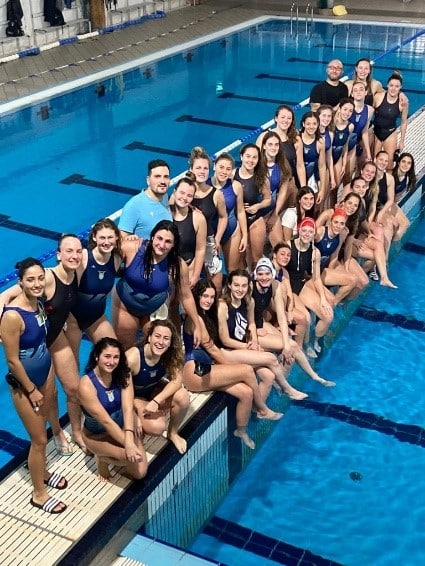 Trainingsstage Rome Dames 1 SG Mokum - Zwemvereniging Het Y